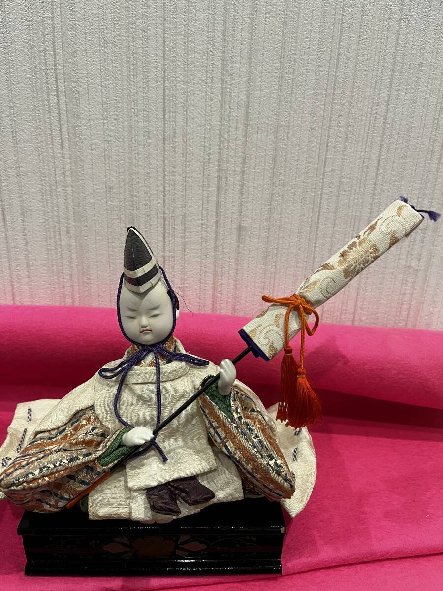 Yahoo!オークション - 仕丁 3体セット 雛人形 日本人形協会 御道具 節...