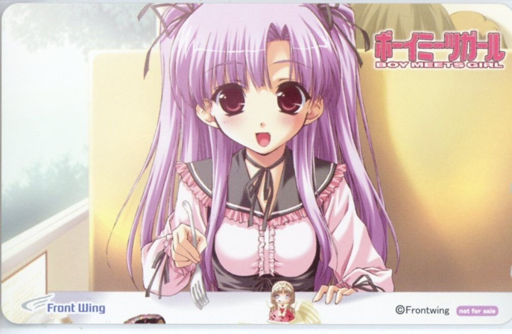 Yahoo!オークション - [Z15/4]ボーイミーツガール テレカ/しんたろー/F...