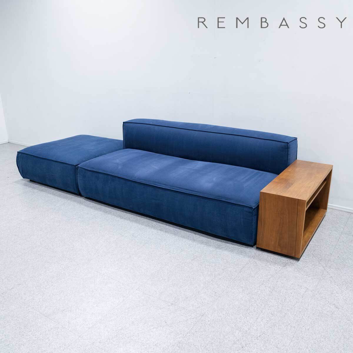 Yahoo!オークション - REMBASSY レンバシー MANI SOFA マニ 3人掛け ソ...