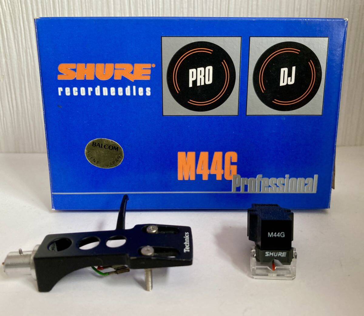 Yahoo!オークション - 極美品 箱付き SHURE M44G MMカートリッジ Techn...