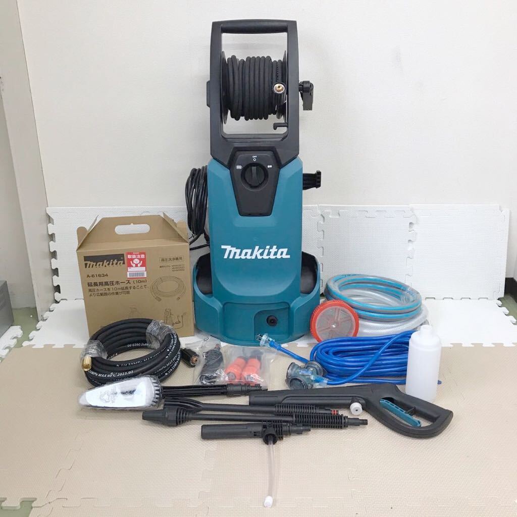 品 Makitaマキタ 高圧洗浄機 Mhw0820高機能タイプ 自給機能 静音モード 電動工具 ガーデニング 洗車 高圧洗浄機 |売買された