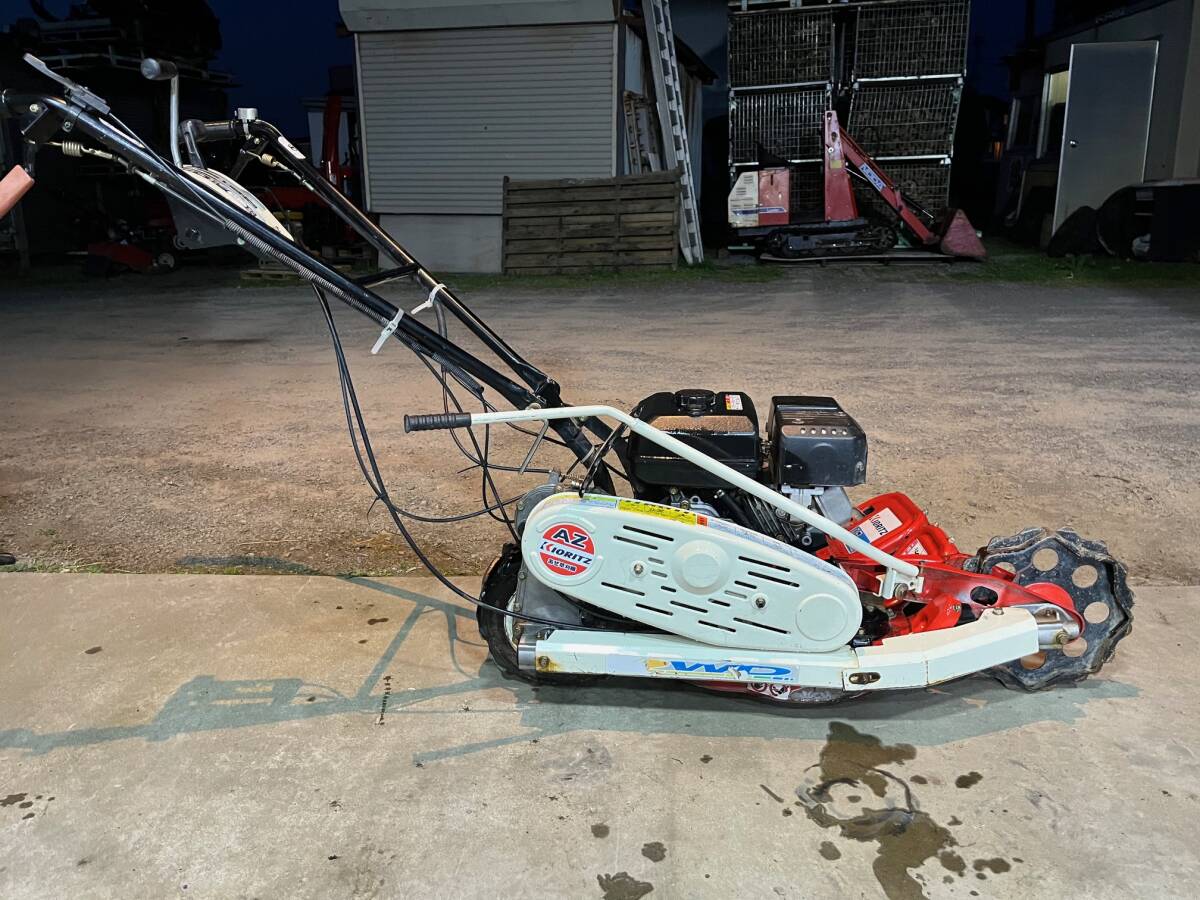 Yahoo!オークション - 共立 AZあぜかり AZ716TL 畝刈り機 2駆 三菱GB18...