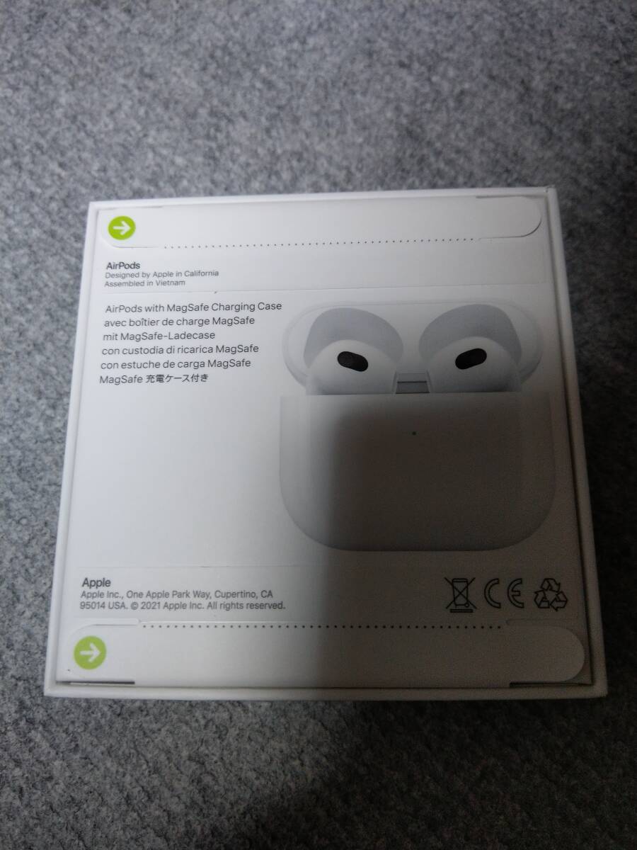 Yahoo オークション Apple Airpods(第3世代)magsafe充電ケース付き