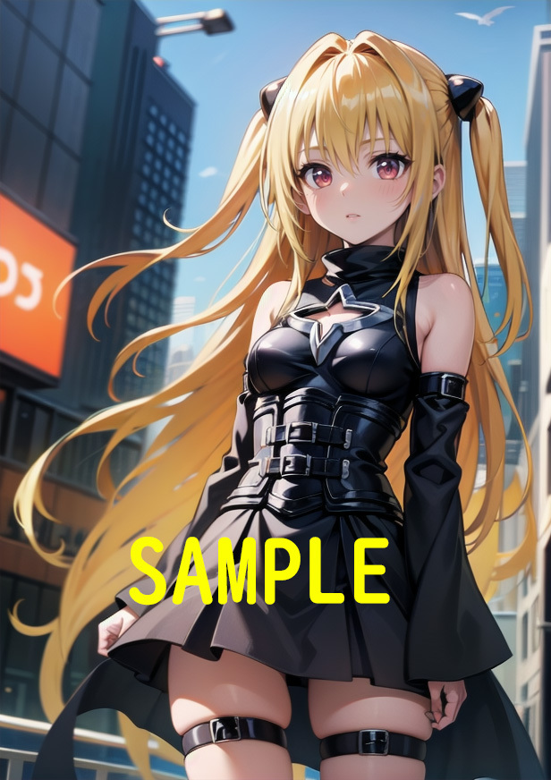 Yahoo!オークション - 【高画質】To Loveる 金色の闇 A4サイズ ポスタ...