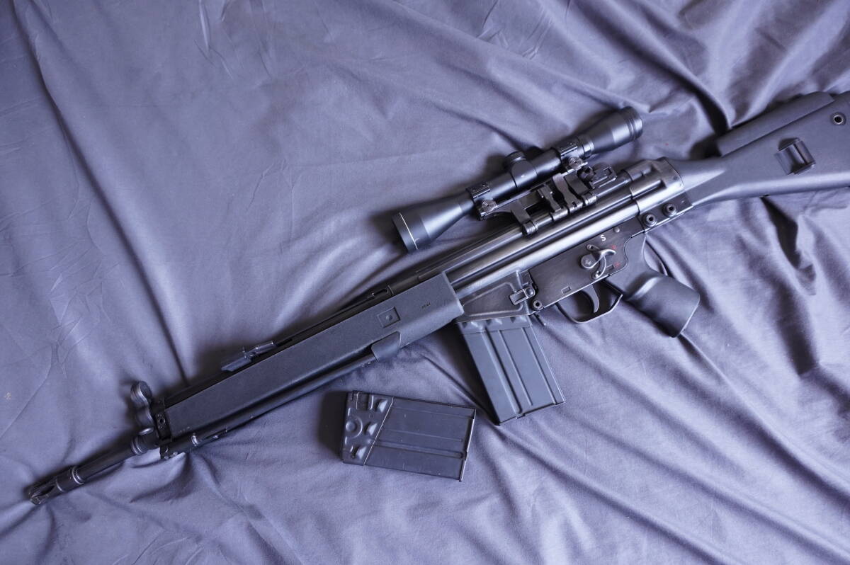 Yahoo!オークション - LCT G3 SG-1 G3SG/1 フルスチール 電動ガン ウェ...