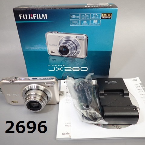Yahoo!オークション - FK-2696 FINE PIX JX280 FUJI FILM コンデジ 簡...