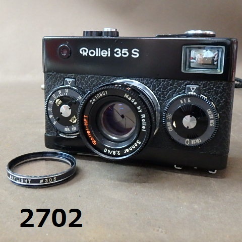 Yahoo!オークション - FK-2702 ROLLEI 35 S ブラック 簡易動作OK 20240...