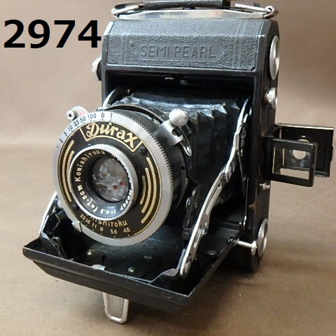 Yahoo!オークション - FK-2974 アンティーク 蛇腹カメラ SEMI PEARL 現...