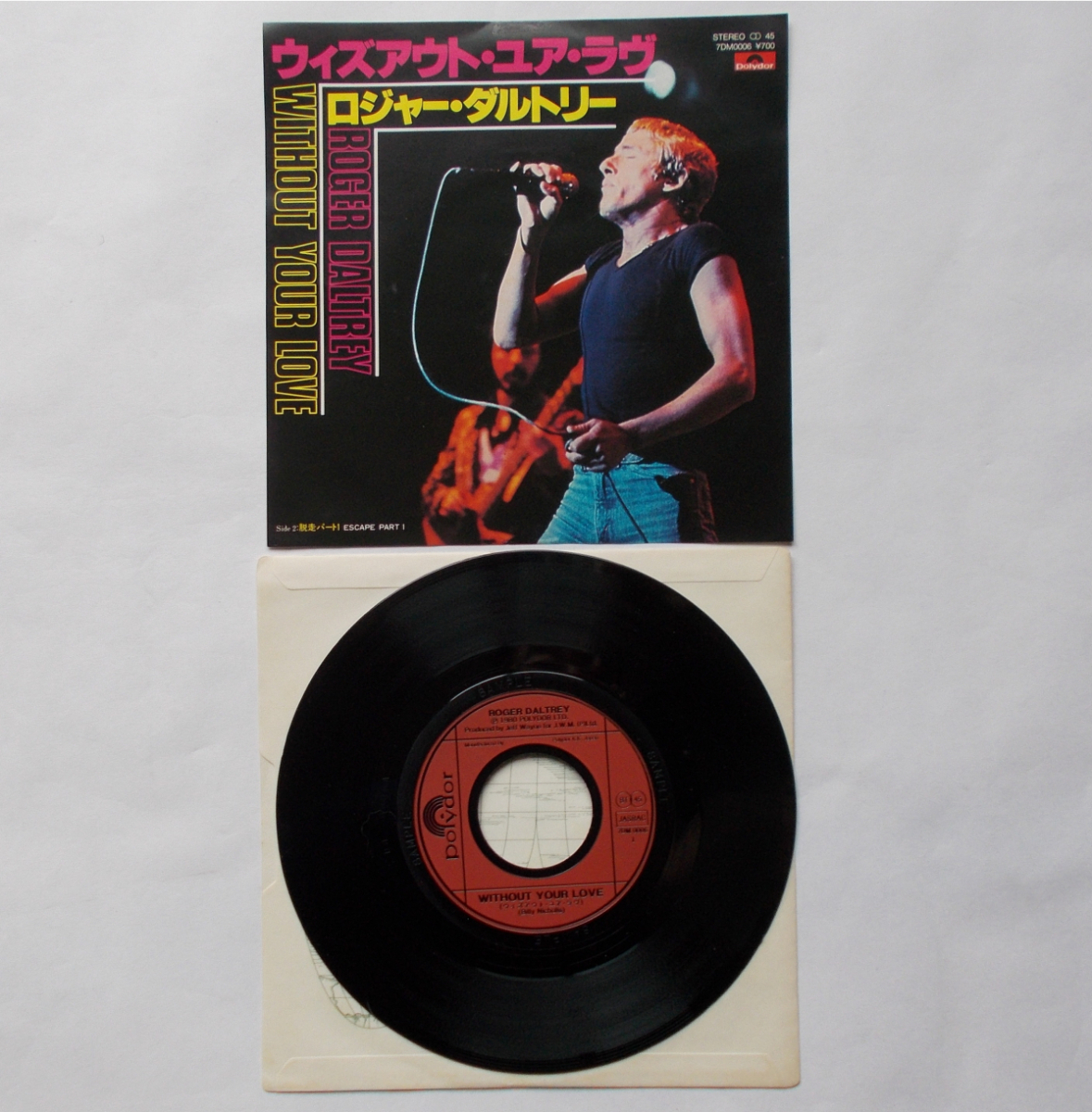 Yahoo!オークション - サンプル盤EP ロジャー・ダルトリー ”ウィズア...