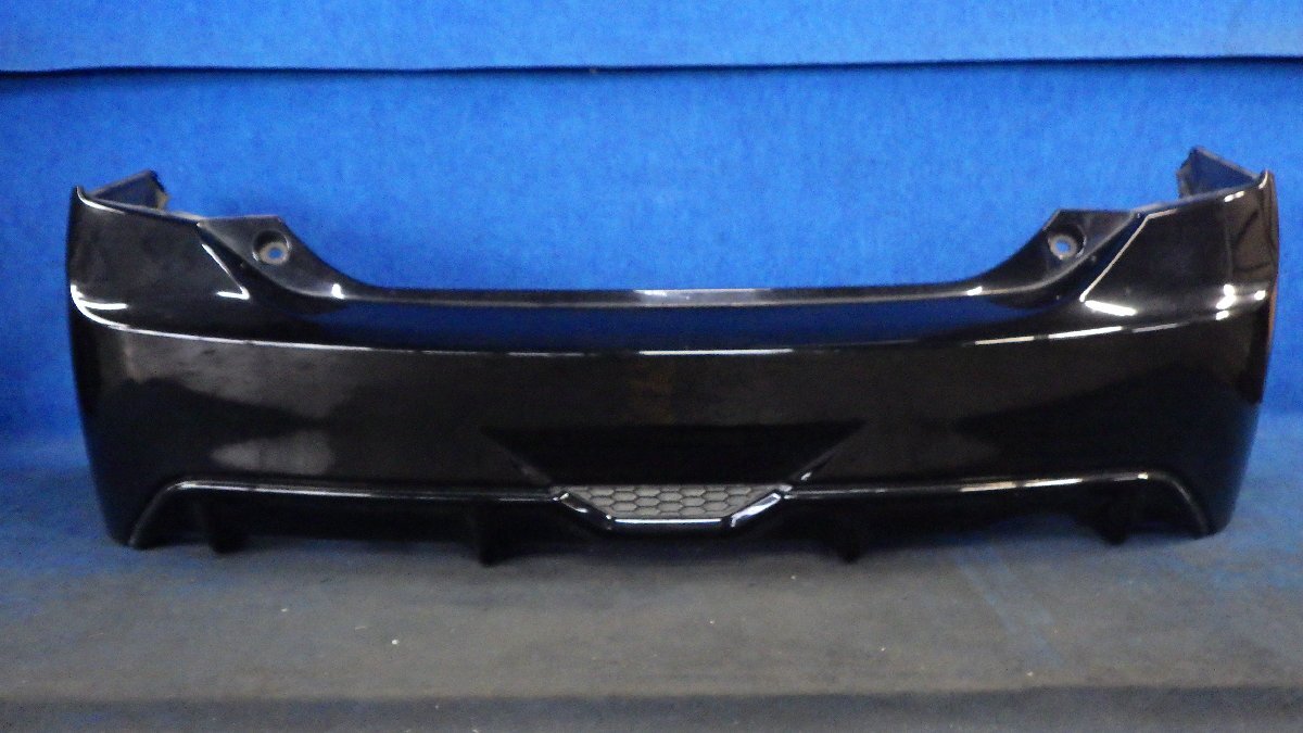 Yahoo!オークション - プリウス ZVW30 GS' リアバンパー クロ 202...