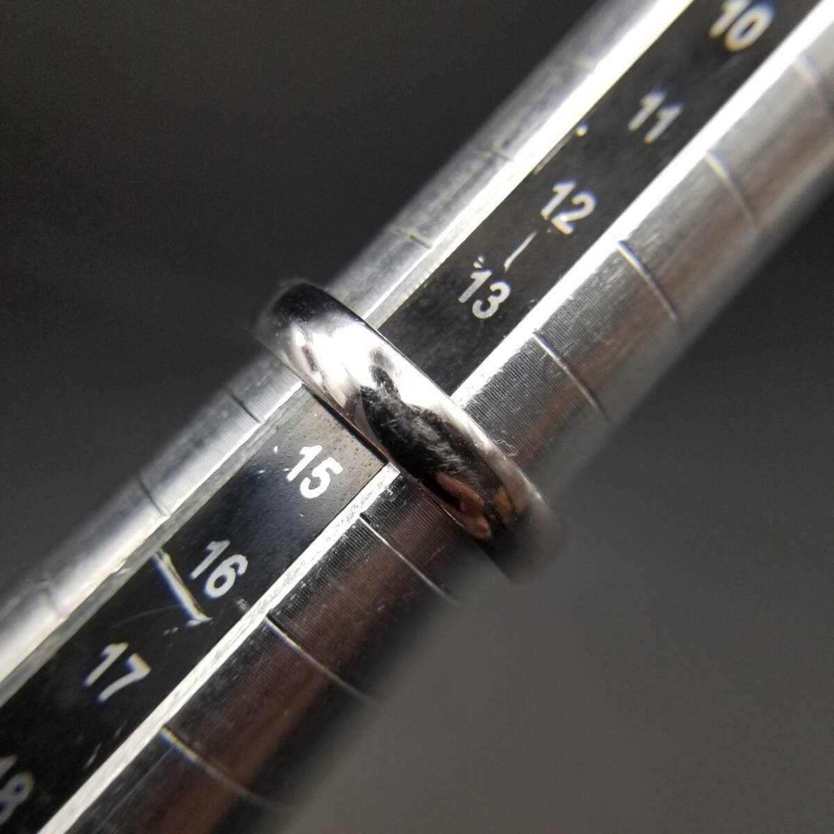 Yahoo!オークション - シンプル バンド ベーシック 装飾なし 925 シル...