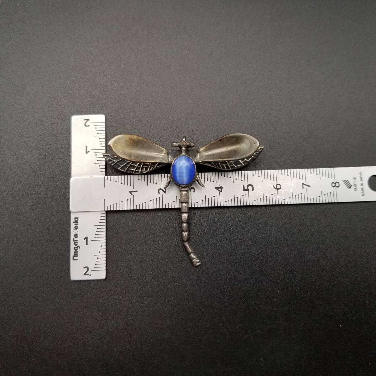 Yahoo!オークション - メキシコ トンボ 昆虫 モチーフ 立体 ブルーキャ...