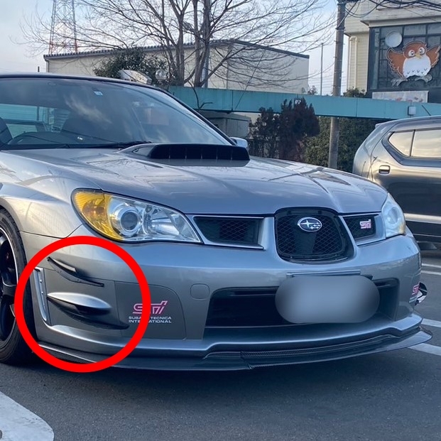 スバル インプレッサ WRX GDA GDB 鷹目 カナード 汎用品 フロントバンパー GD GDA GDB GG GG2 GG3 GGA GGC(エアロパーツ)｜売買されたオークション情報 ...