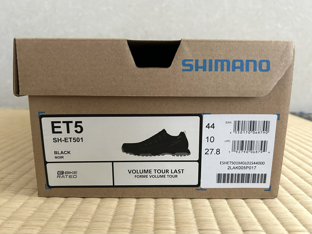 Yahoo!オークション - SHIMANO シマノ ET5 SH-ET501 フラットペダル シ...