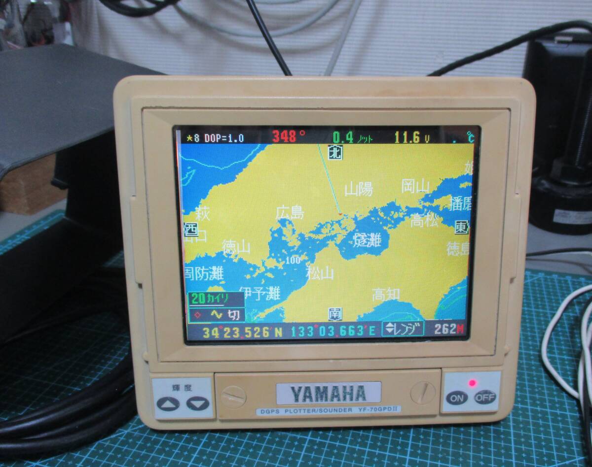 Yahoo!オークション - YAMAHA／DGPS・魚群探知機 /YF-70GPDⅡ