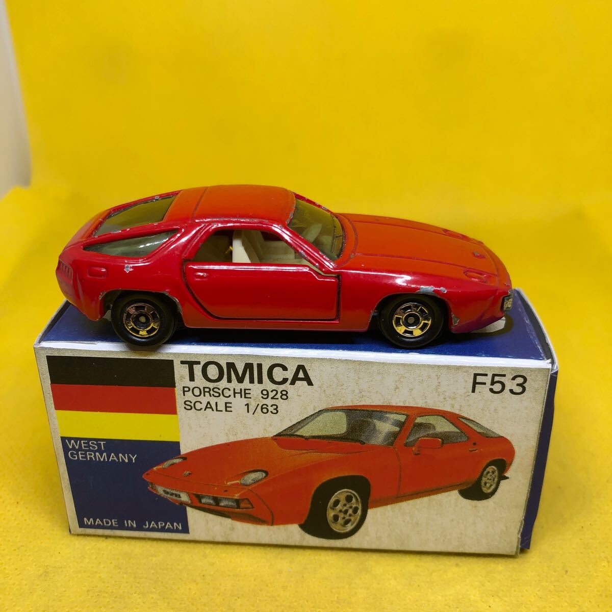 Yahoo!オークション - トミカ 日本製 青箱 F53 ポルシェ 928 当時物 絶版