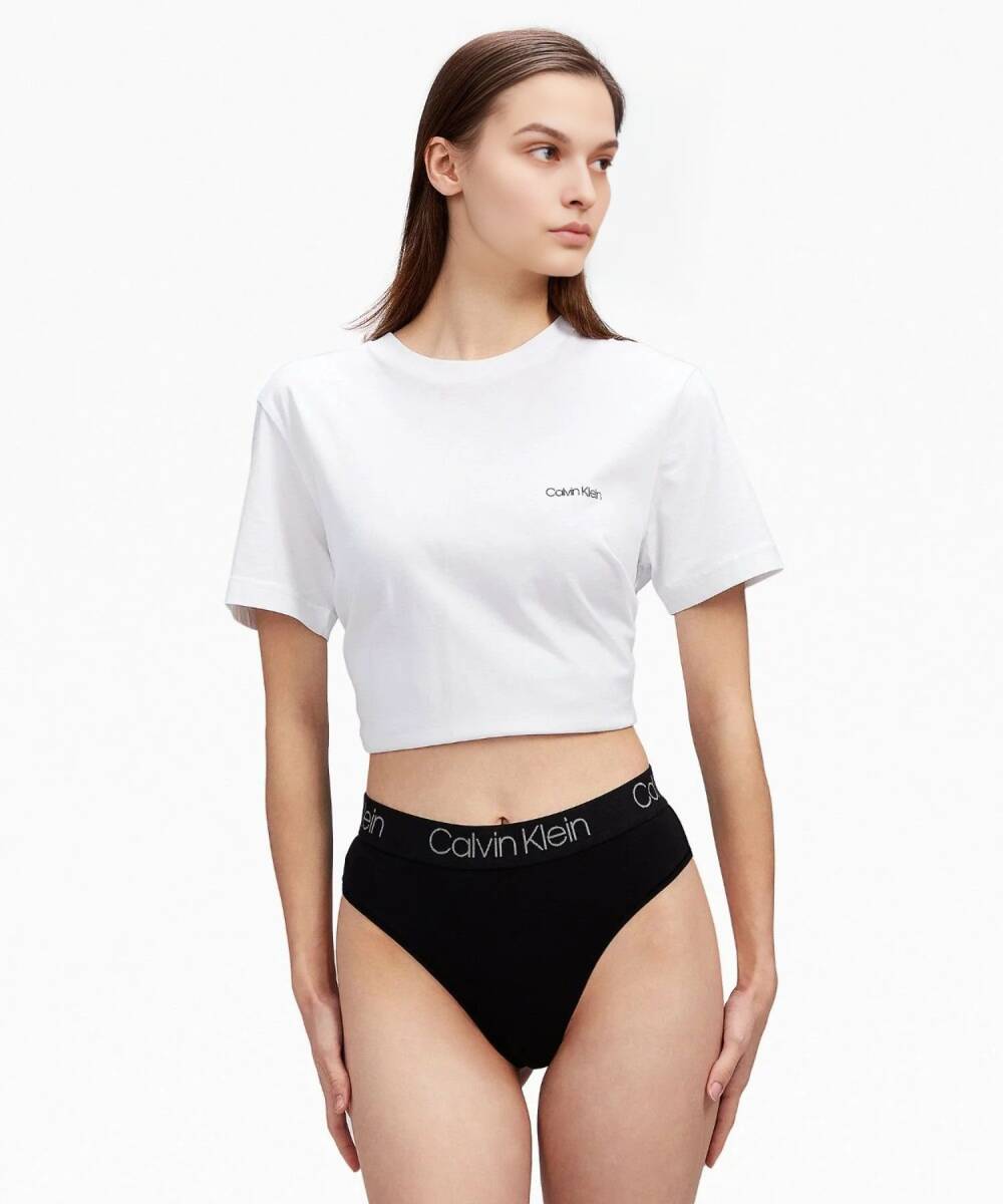 CALVIN KLEIN カルバンクライン ハイウエスト ロゴ ソング T CALVIN KLEIN カルバンクライン ハイウエスト ロゴ ソング T