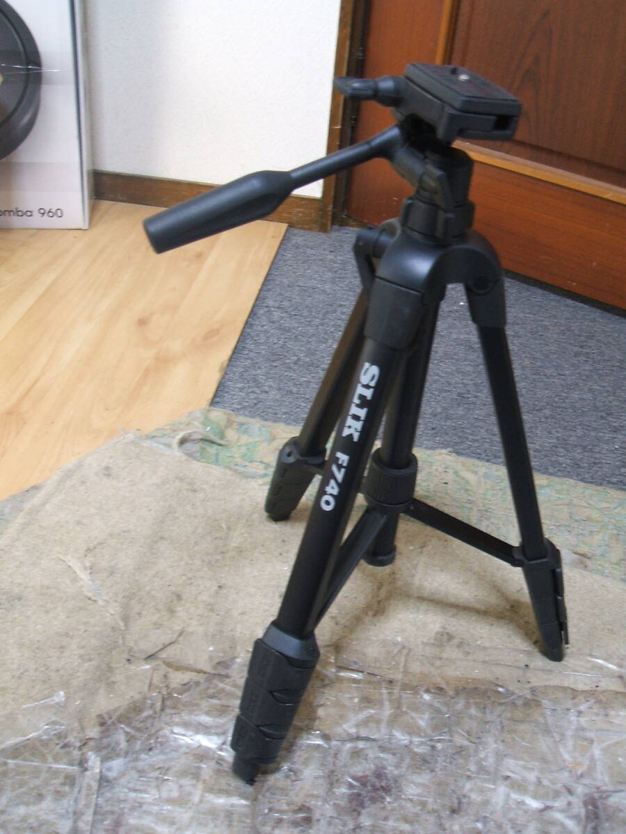 Yahoo!オークション - 57 【美良品】SLIK Fシリーズ 三脚 F740 16280円...