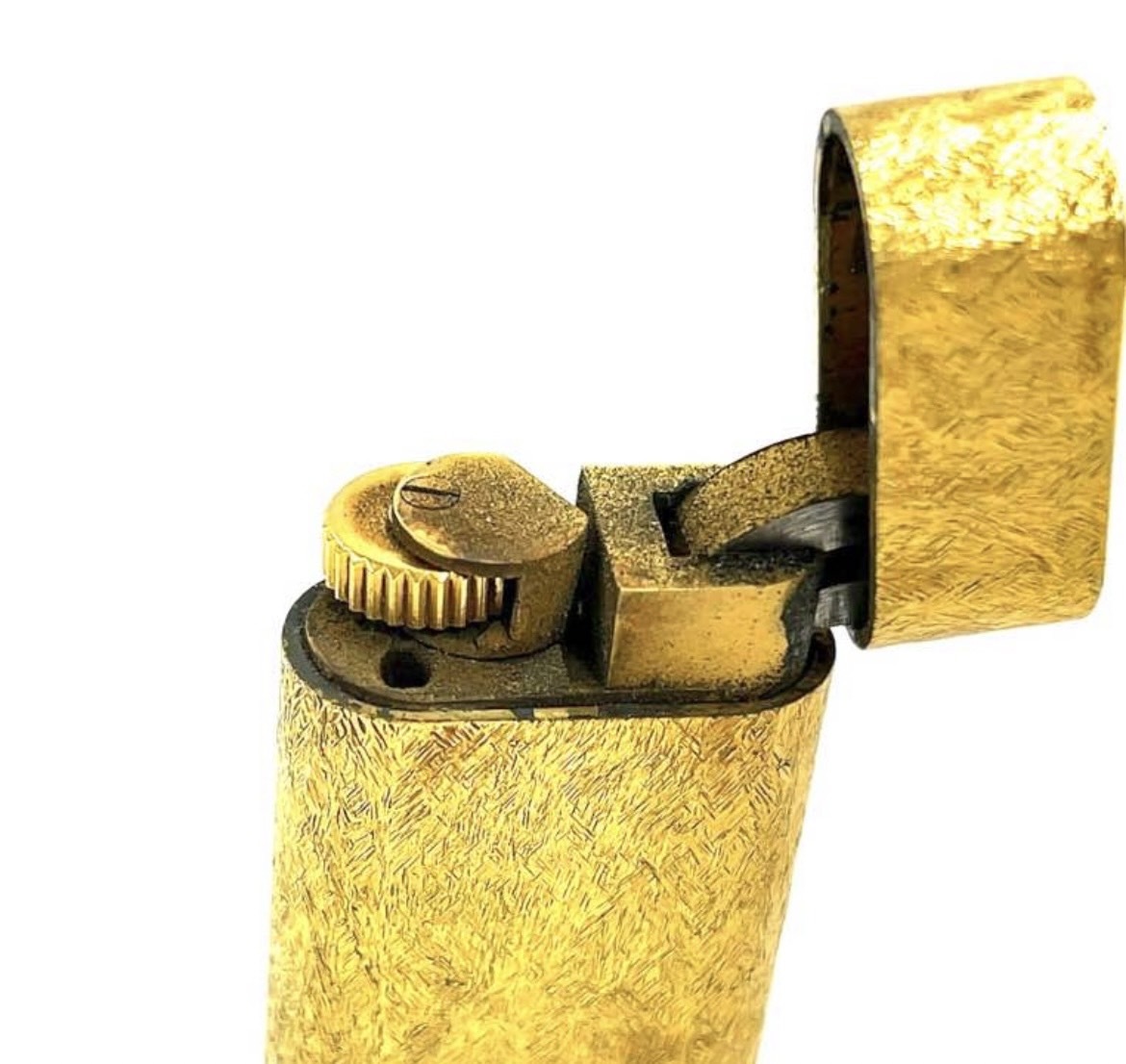 Yahoo!オークション - P164-W7-1304 Cartier カルティエ ガスライター ...