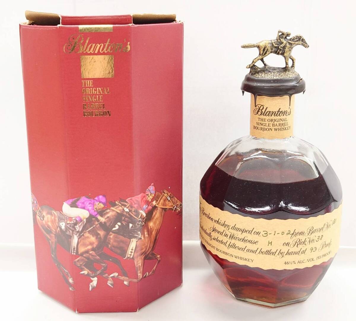 Yahoo!オークション - R362-W14-4 Blanton's ブラントン オリジナル シ...