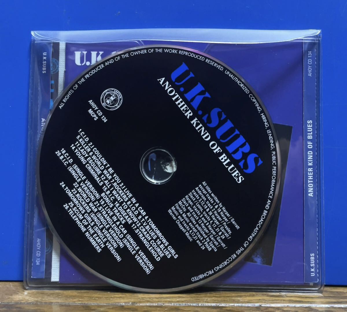 Yahoo!オークション - UK SUBS - Another Kind Of Blues 【Captain Oi ...