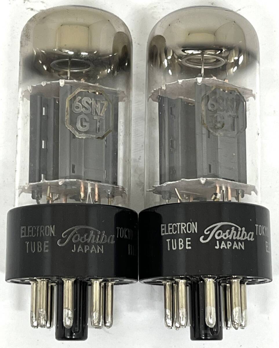 Yahoo!オークション - 東芝 6SN7GT 2本 動作未確認 toshiba