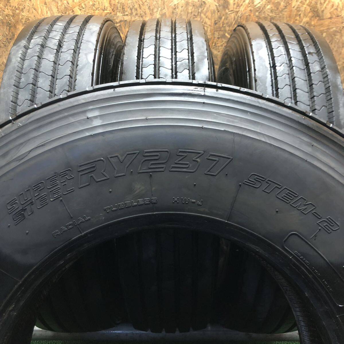 Yahoo!オークション - YOKOHAMA SUPERSTEEL RY237 STEM-2 225/90R17.5 ...