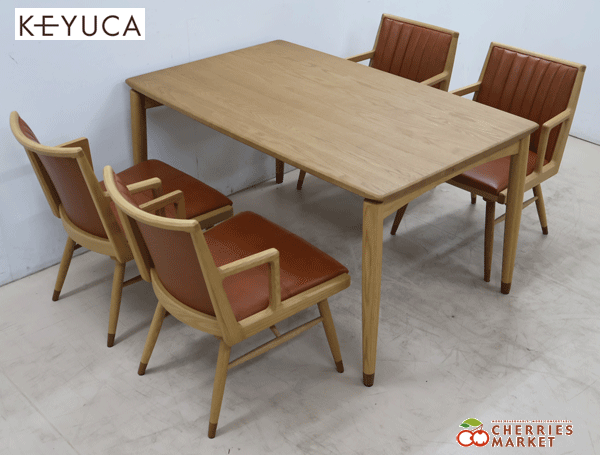 Yahoo!オークション - 展示品 KEYUCA ケユカ ハルノ ダイニングテーブ...