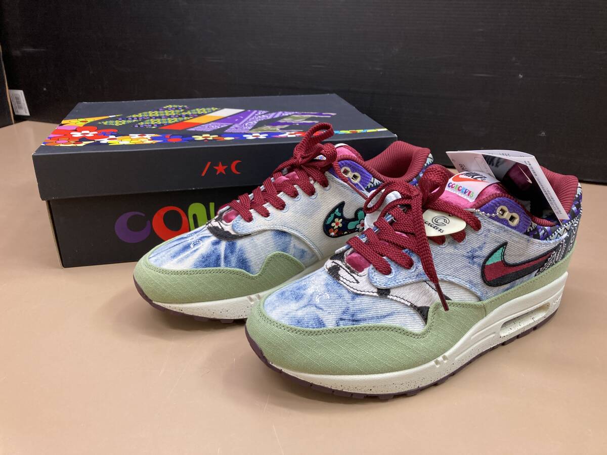 日本代購代標第一品牌【樂淘letao】－S153[08]S37(靴) 未使用 NIKE×CONCEDTS AIR MAX 1 SP MELLOW DN1803-300 27.5㎝ 4/12出品