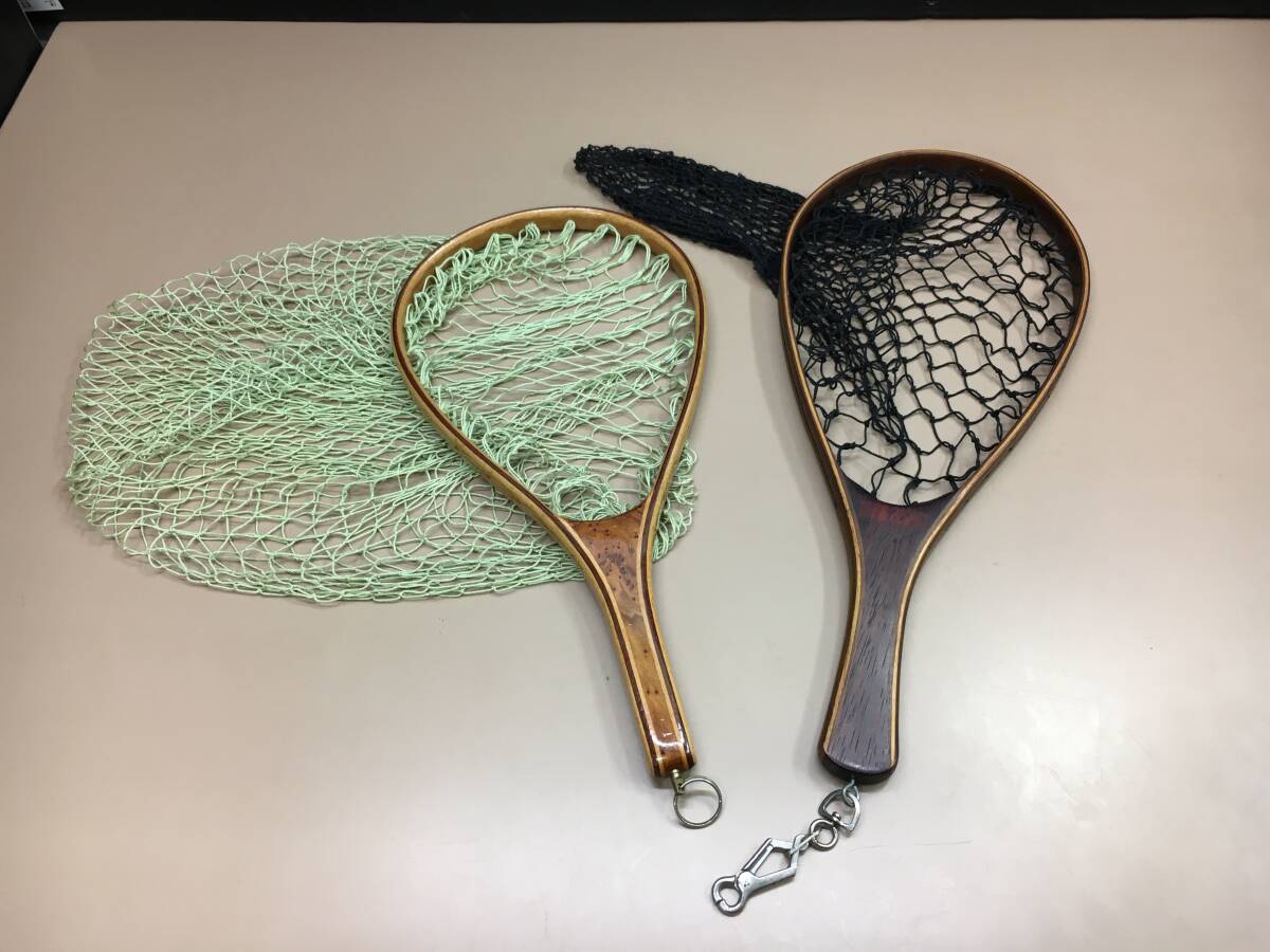 Yahoo!オークション - K127[08]K74(ランディングネット) 中古品 ランデ...