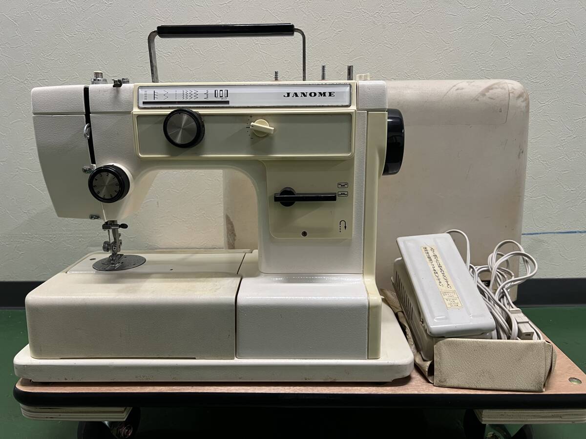 Yahoo!オークション - 4001 JANOME ジャノメ MODEL 620 ミシン ハンド...