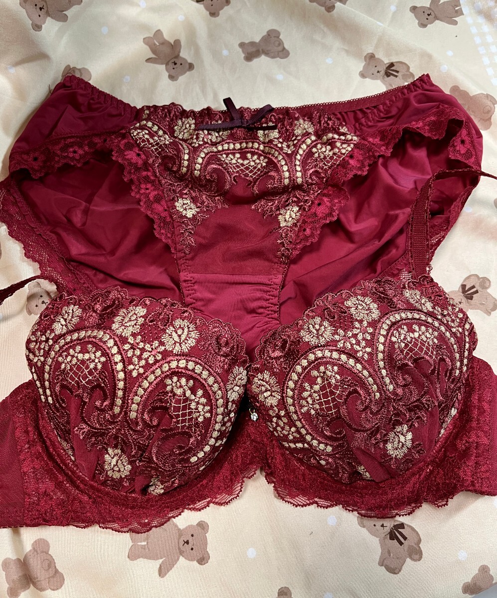 Yahoo!オークション - Ecup/ブラジャーショーツセット レディースイン...