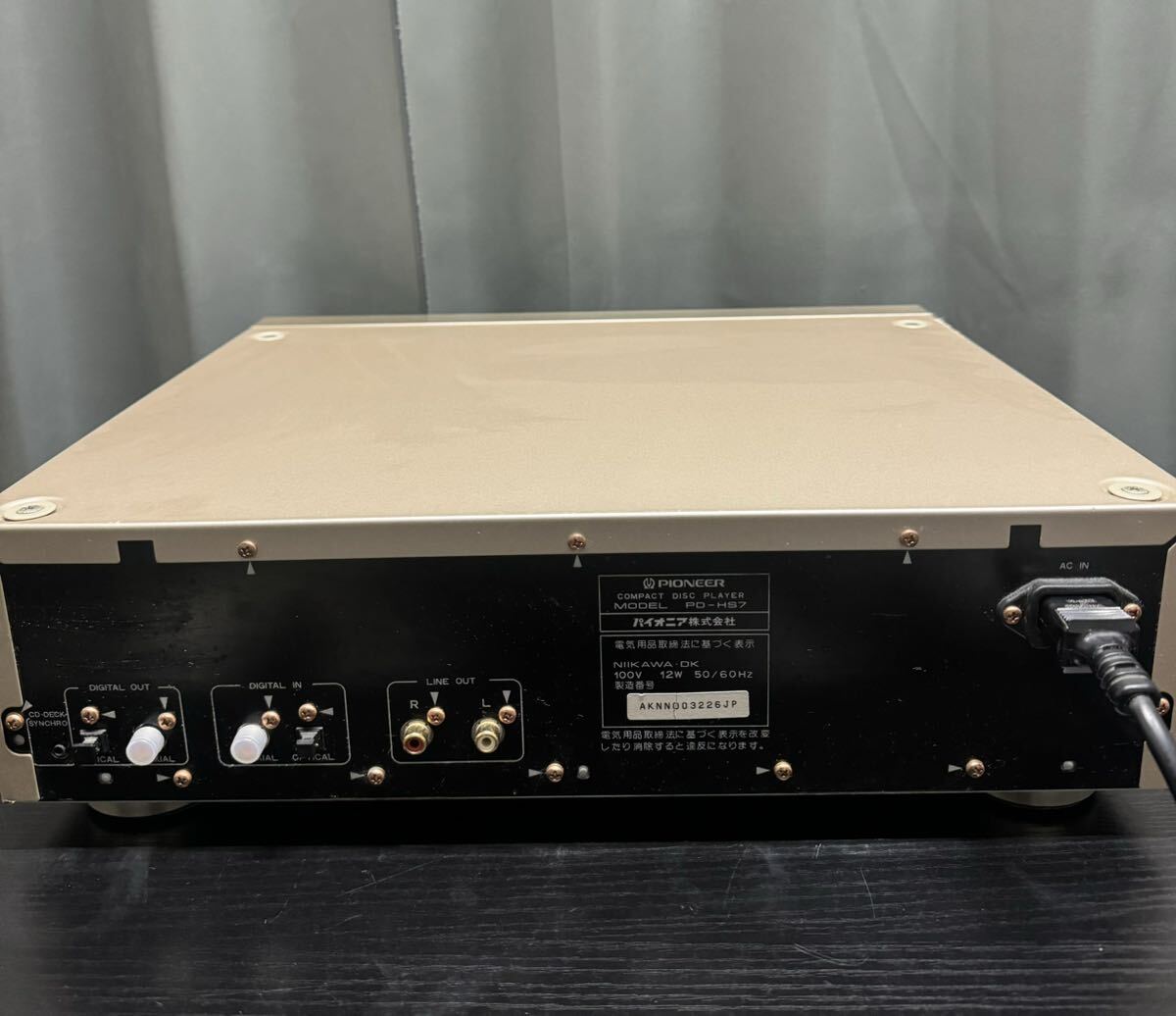 Yahoo!オークション - Pioneer/パイオニア PD-HS7 CDプレーヤー 通電OK...