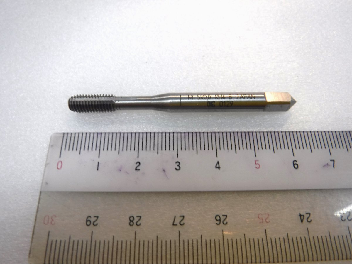 Yahoo!オークション - A711 OSG 溝なしタップ M5X0.8 RH6-B 中古