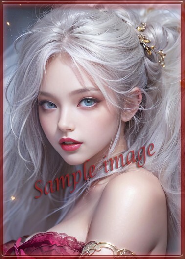 Yahoo!オークション - E 金髪系美少女 101円スタート [高解像度] A4写...