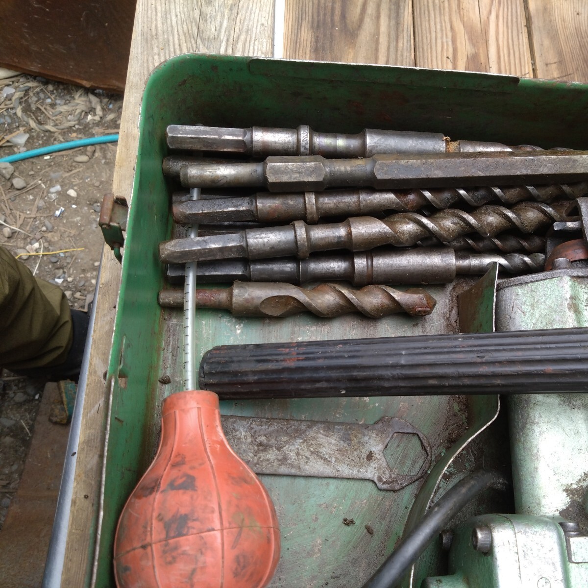 Yahoo!オークション - 日立工機 ハンマドリル pr-38e