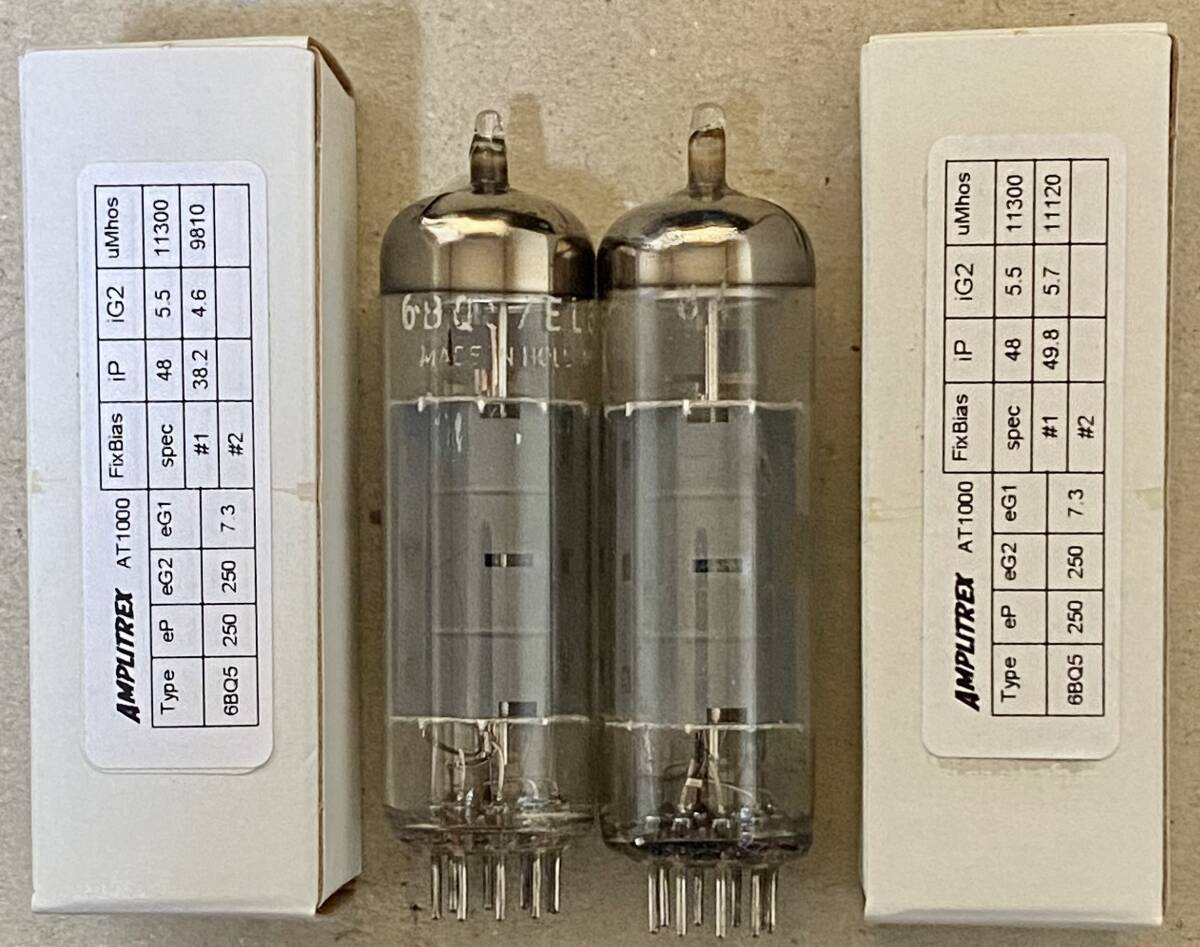 Yahoo!オークション - USED37529 PHILIPS 6BQ5/EL84（MADE IN HOLLAND...