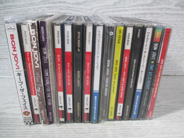 Yahoo!オークション - Bon Jovi/ ボン・ジョヴィのCD17枚一括