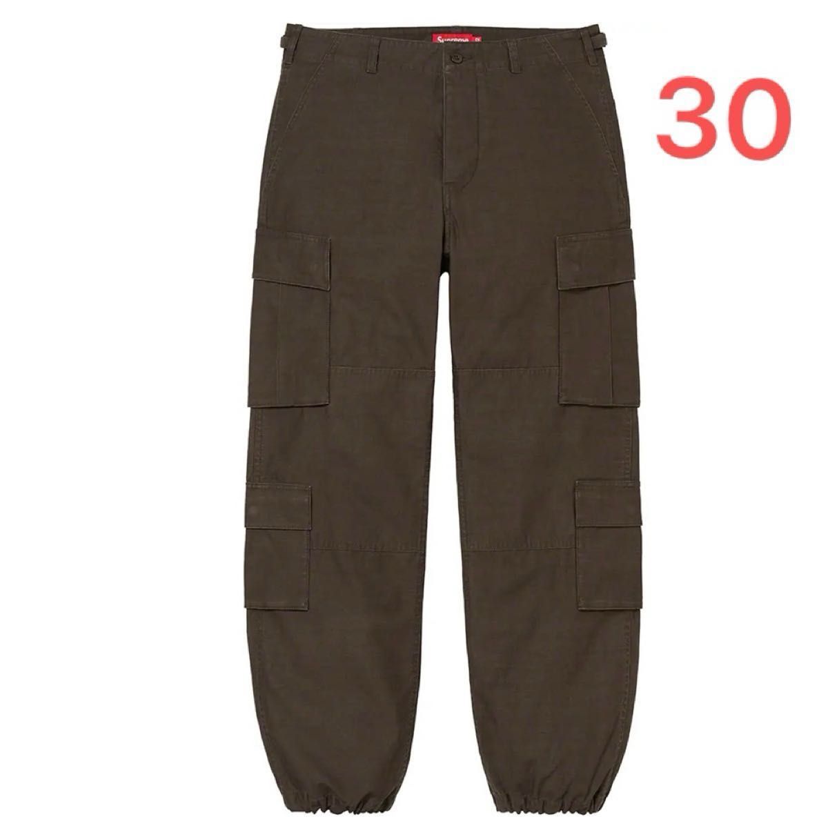 30】 Supreme Cargo Pant Brown シュプリーム カーゴパンツ 茶色 30】 Supreme Cargo Pant Brown シュプリーム カーゴパンツ 茶色