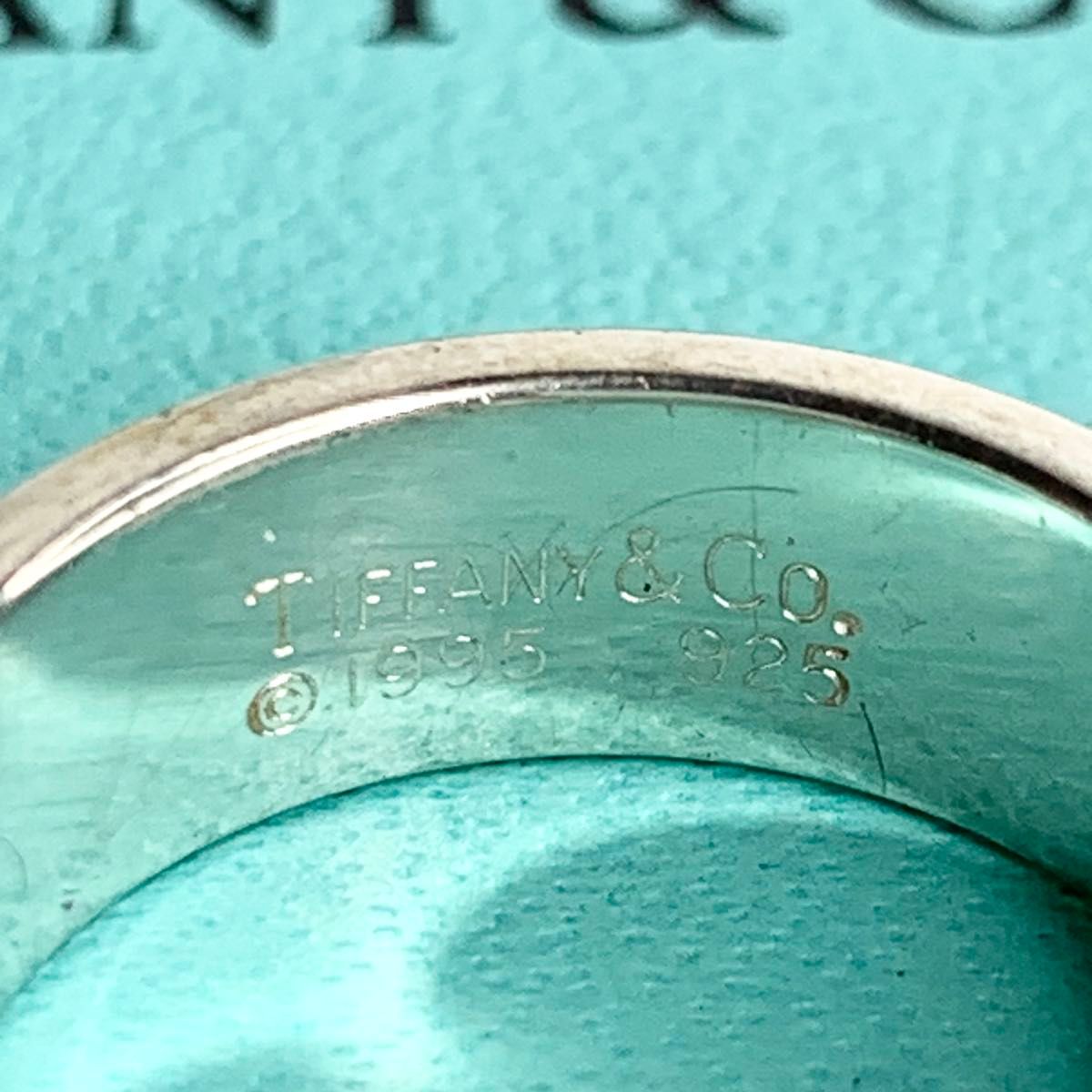 TIFFANY&Co ティファニー アトラス リング 1995 シルバーcg4 TIFFANY&Co ティファニー アトラス リング 1995 シルバーcg4