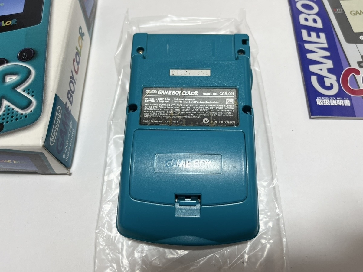 Yahoo!オークション - 【GBC】ゲームボーイカラー 本体 ブルー
