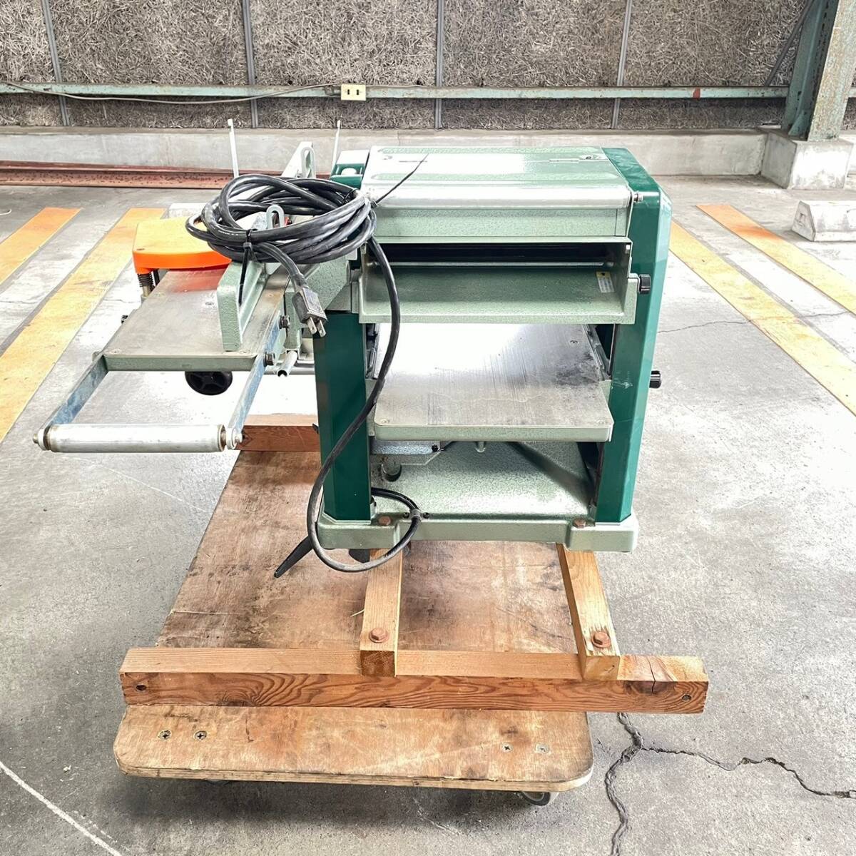 Yahoo!オークション - 【動画有り】 日立 Hitachi 312mm 自動かんな盤 ...