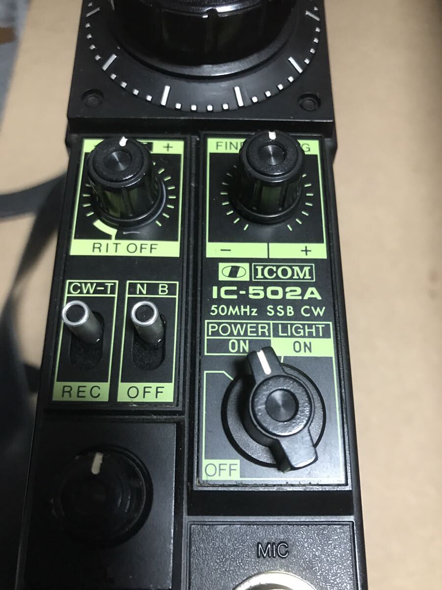 Yahoo!オークション - トランシーバー ICOM IC-502A 中古 ジャンク 本...