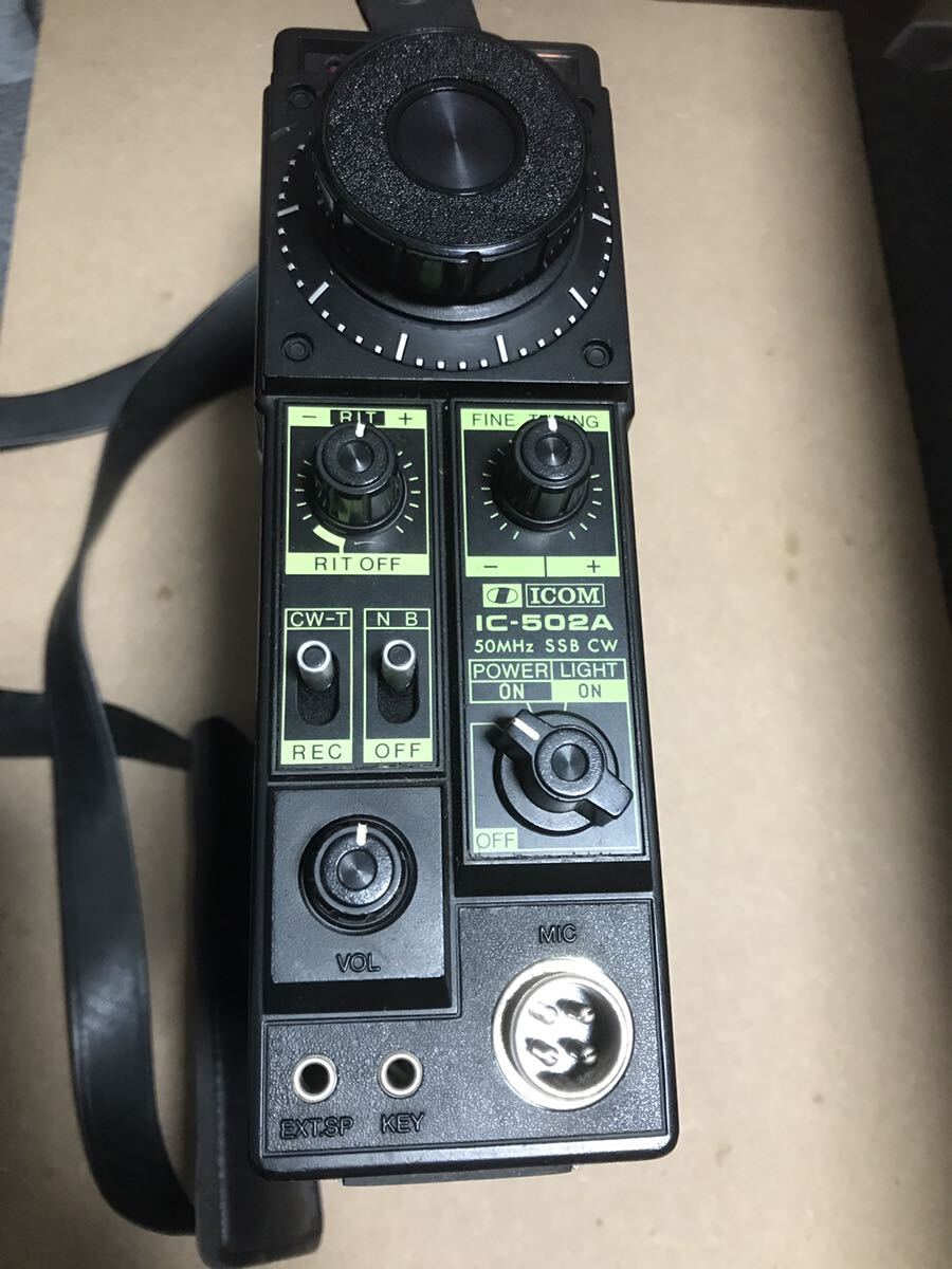 Yahoo!オークション - トランシーバー ICOM IC-502A 中古 ジャンク 本...
