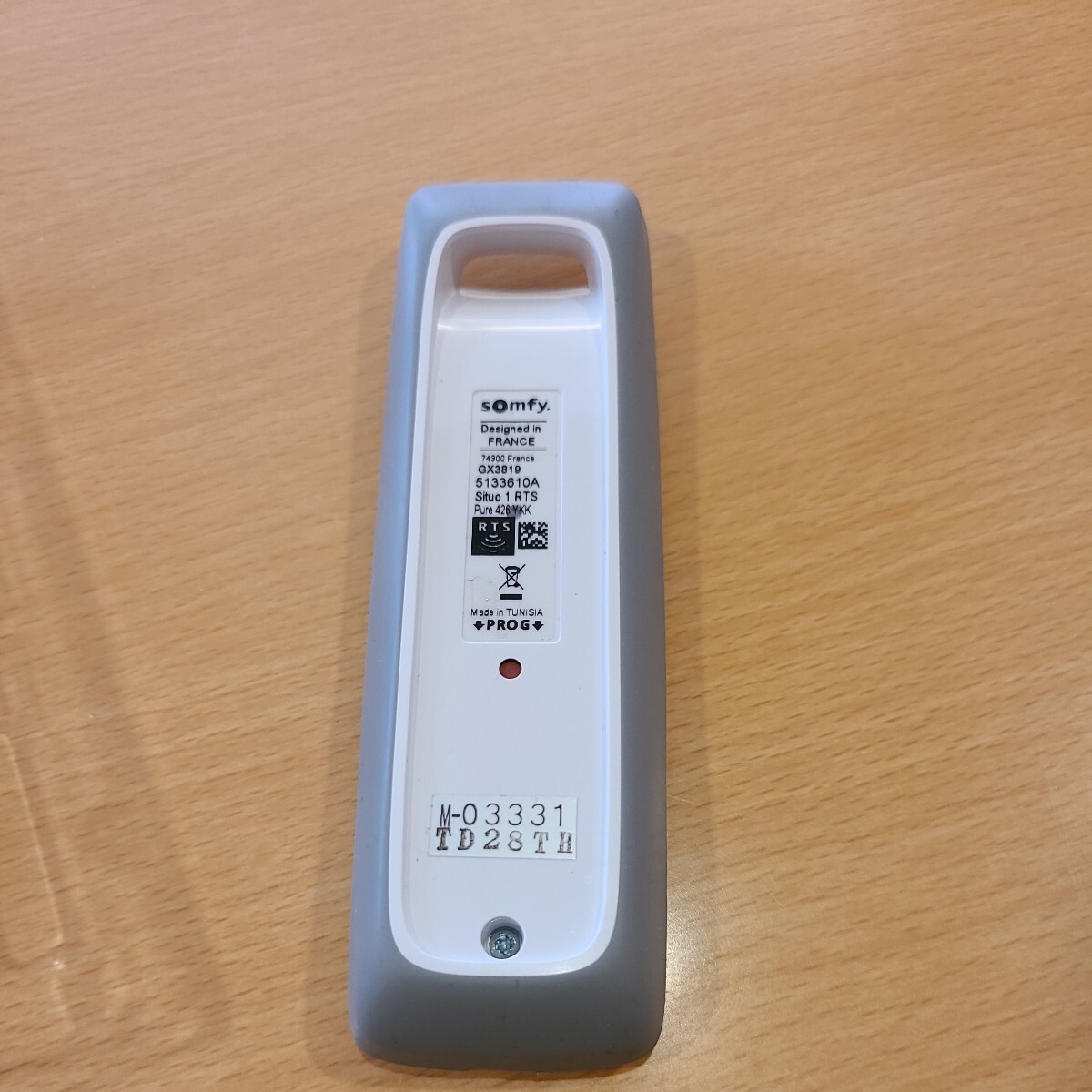 Somfy ソムフィ 電動シャッターリモコン 1RTS pure426 ykk Somfy ソムフィ 電動シャッターリモコン 1RTS pure426 ykk