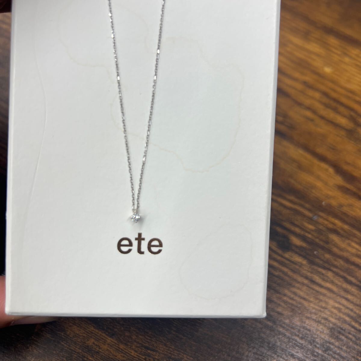 Yahoo!オークション - ete ネックレス k10