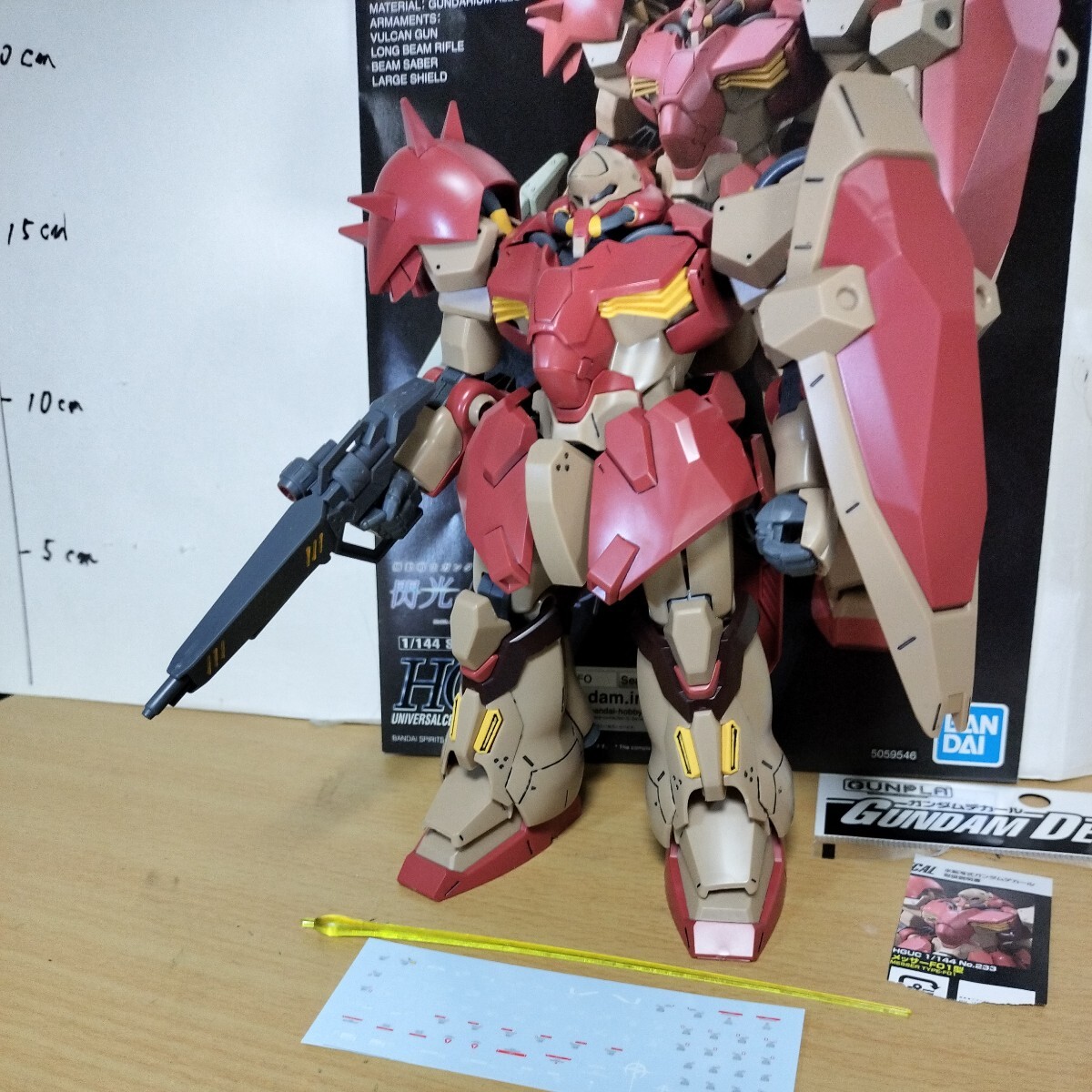 Yahoo!オークション - HGUC 1/144 メッサー F01型 閃光のハサウェイ 素...