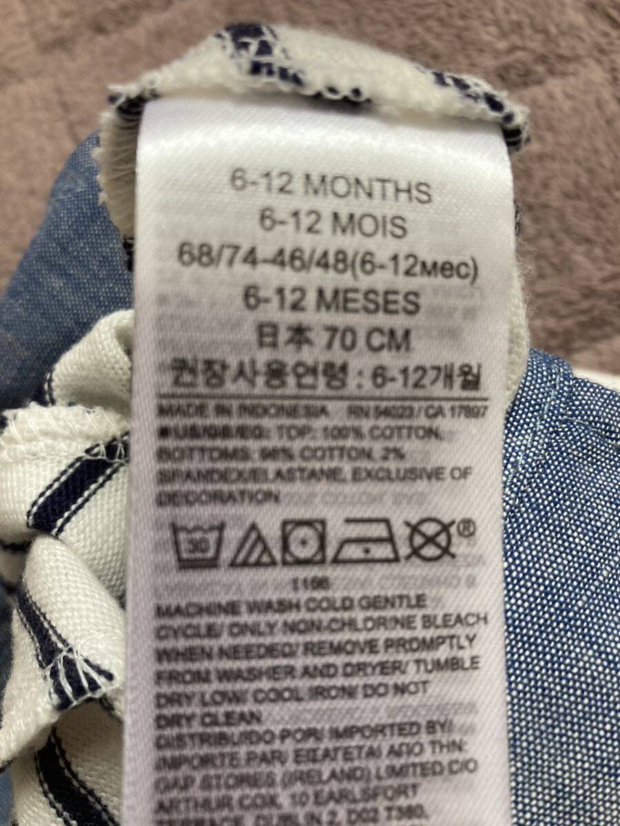 Yahoo!オークション - GAP ベビー 6〜12ヶ月 70cm