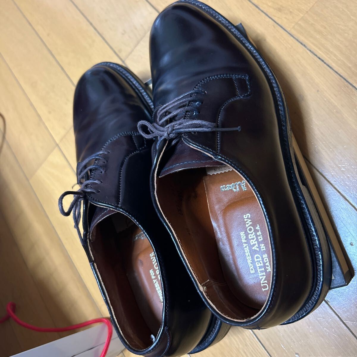 Yahoo!オークション - オールデン990 7.5D バーガンディ