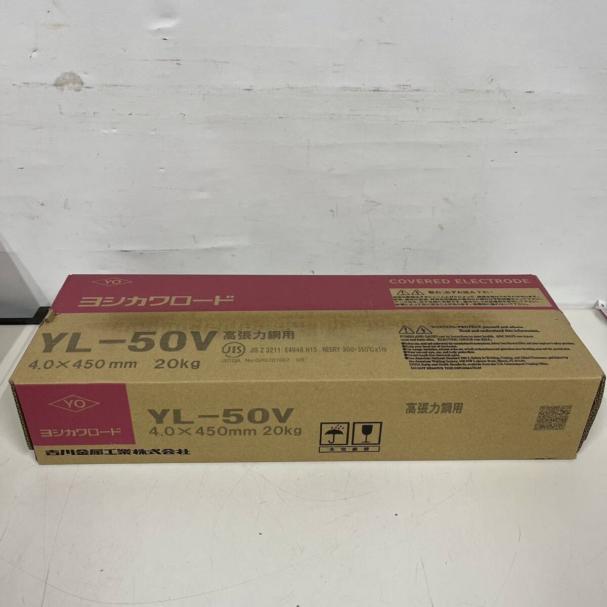 Yahoo!オークション - 新品 ヨシカワロード 溶接棒 YL-50V 立向下進...